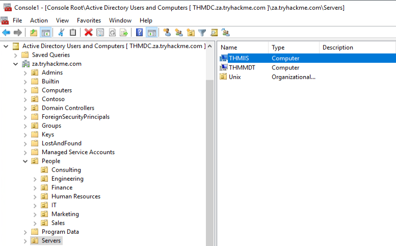 THM — Enumerating Active Directory | Vladislav Stukalov